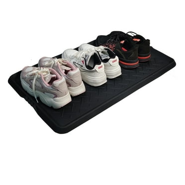 All Weather Boot Tray - Small Water Resistant Plastic Utility Shoe Mat ...