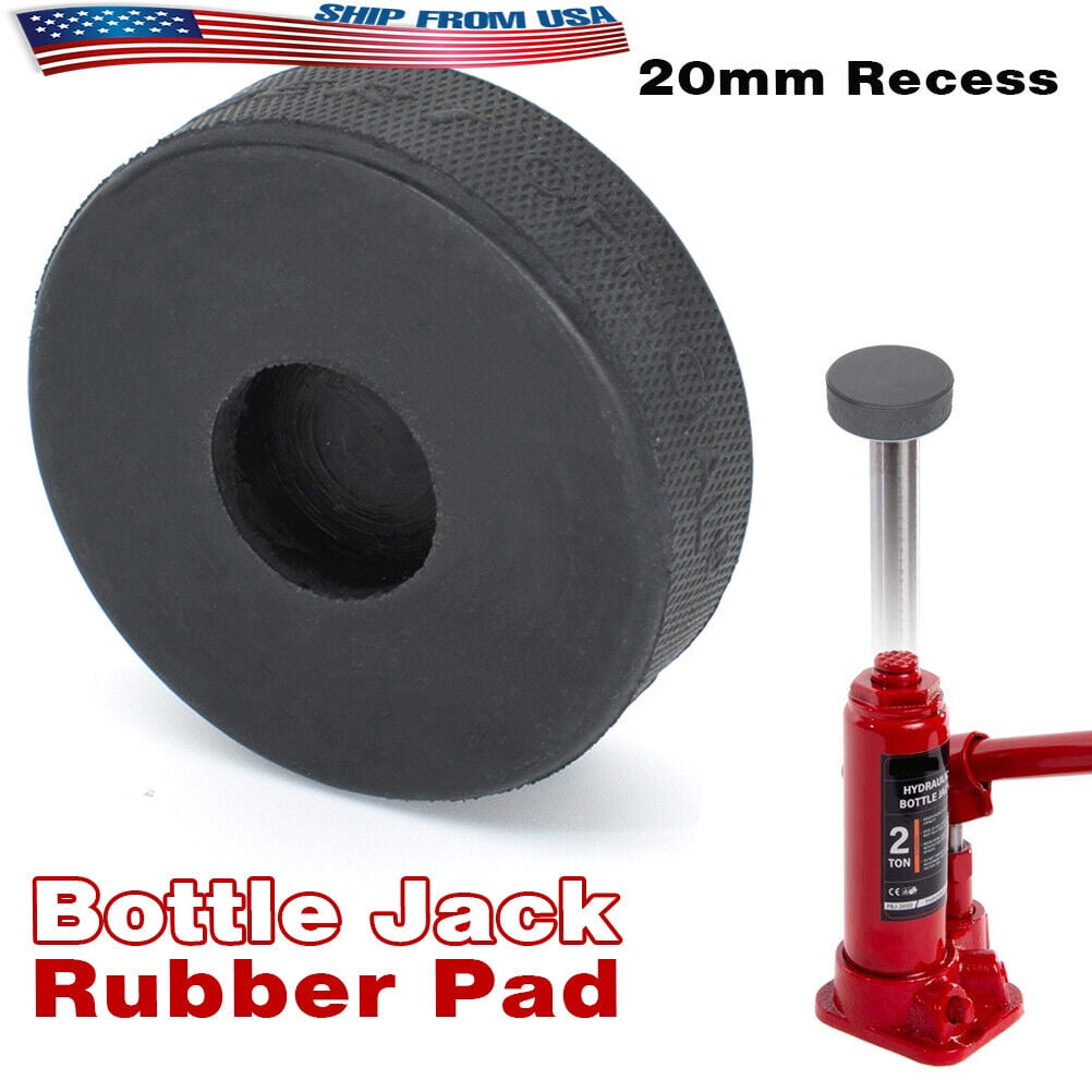 Rubber Bottle Jack Pad with 20mm Hole Jacking Point for Most 2 Ton ...