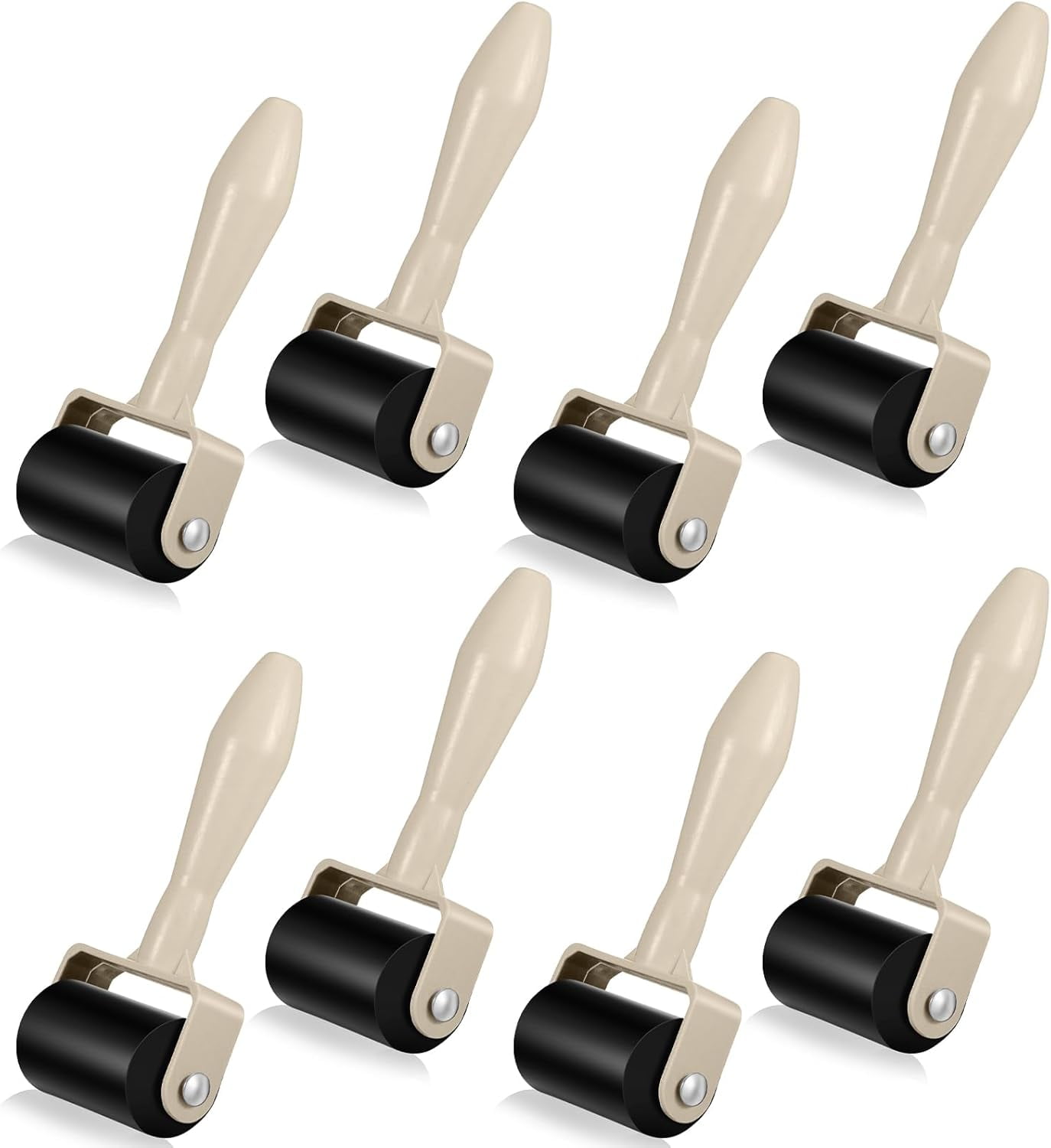 Rubber Brayer Rollers 1.9 Inch Rubber Ink Roller for Gluing Printing ...