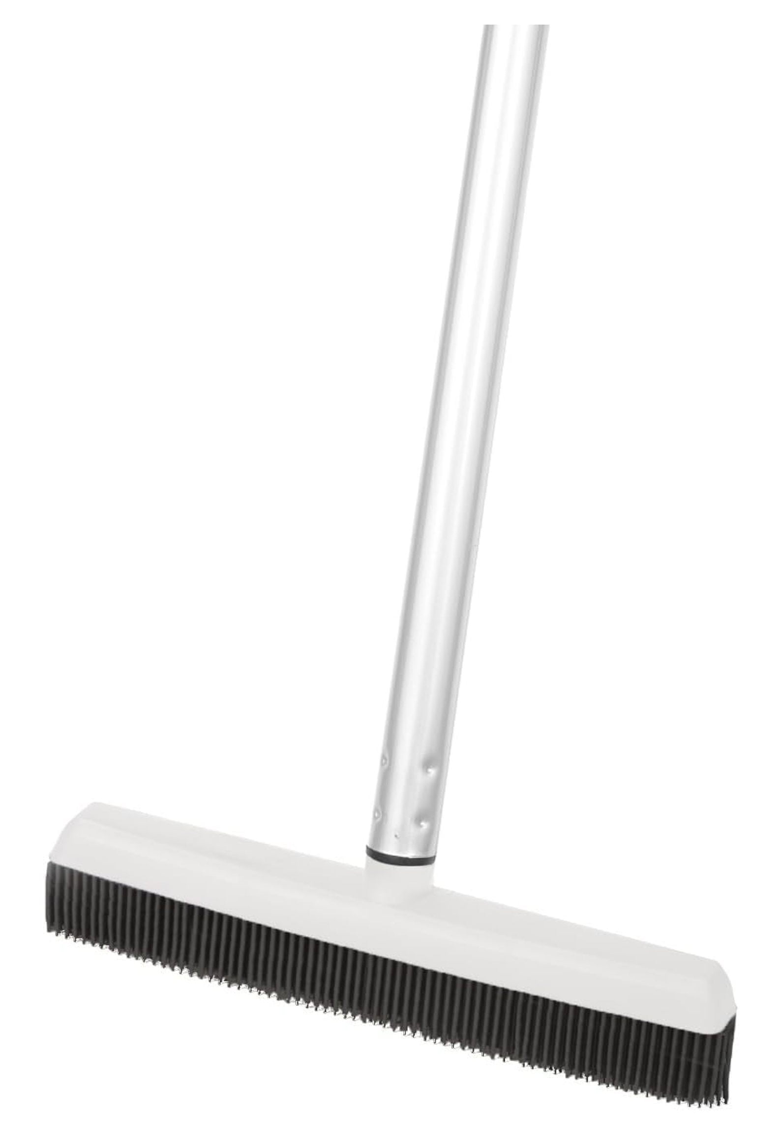 Rubber Bristle Broom for Floors Salon Broom, Rubber Squeegee Broom, Rug ...