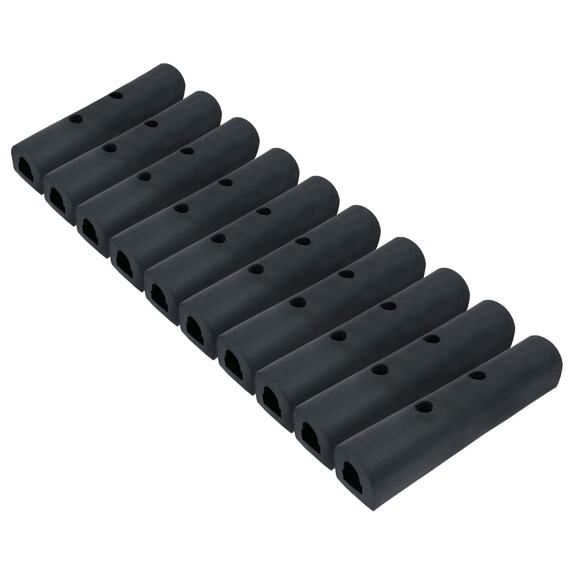 Rubber Bumper Strip, Universal 10" x 2" x 2" inch - Protection Guard ...