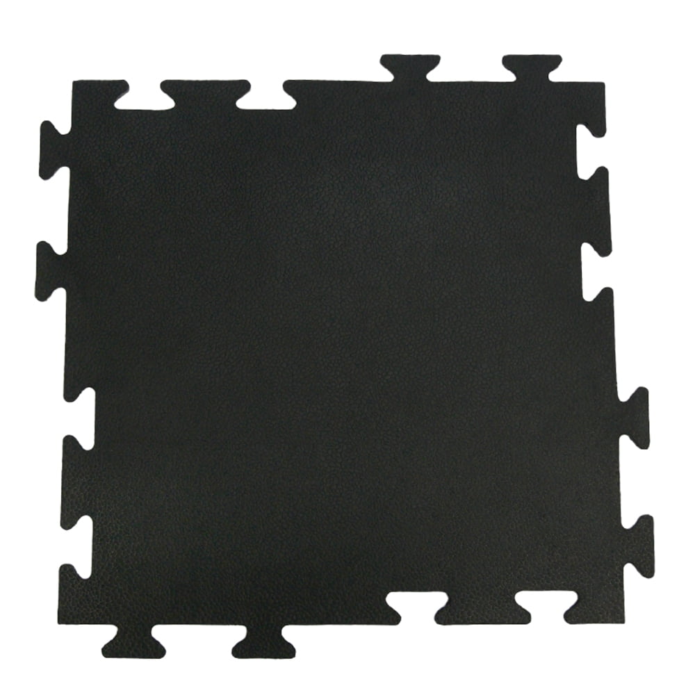 Rubber-Cal "Armor-Lock (Fitness)" Interlocking Rubber Tiles - 3/8 x 20 ...