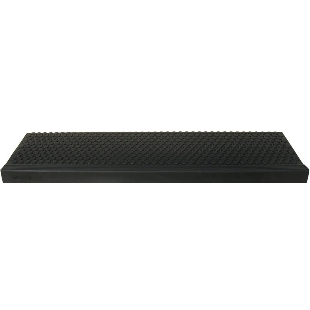 Rubber Cal Coin Grip Commercial Rubber Step Mat Stair Tread Set Of 6