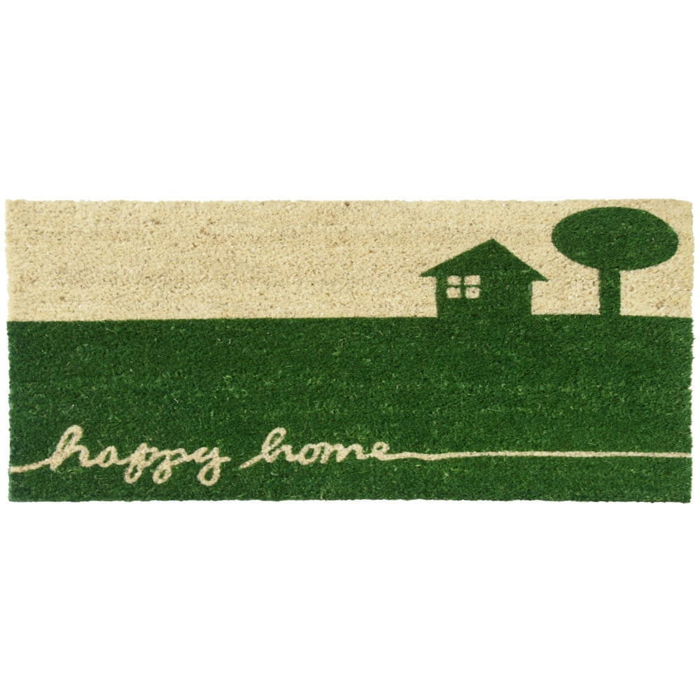 Rubber-Cal "Happy Home" Country Door Mat, 18 by 30-Inch - Walmart.com