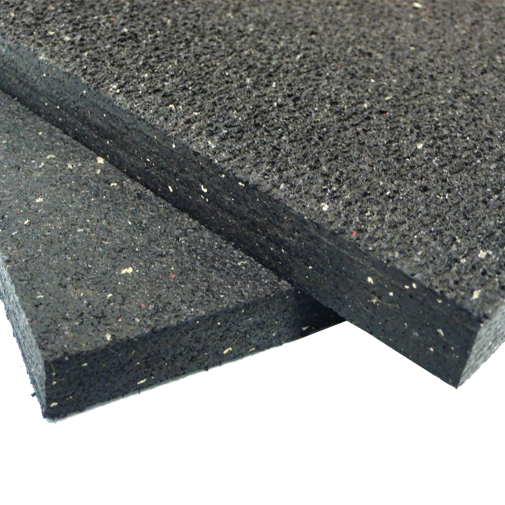 Rubber-Cal Large Heavy-Duty Recycled Rubber Mat - 3/4'' x 2ft x 3ft ...