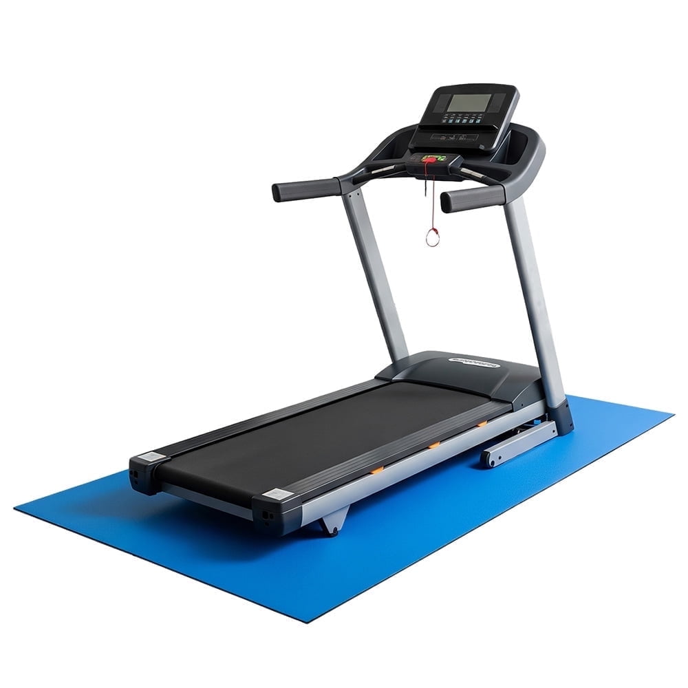 Rubber-Cal "TFS-124 Treadmill Mats" - 5mm x 4ft x 7ft - Gray - Walmart.com