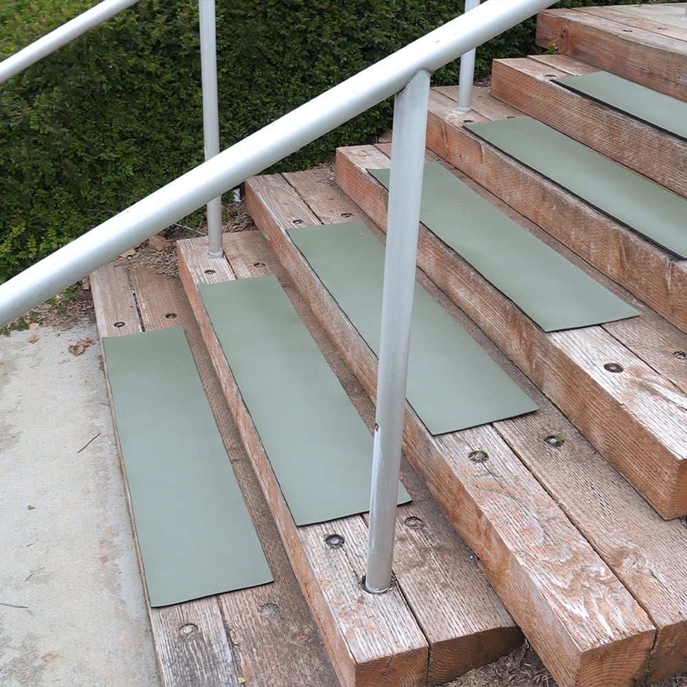 Rubber-Cal "TFS-126" Rubber Step Mats, Green, 10" x 36" - Walmart.com