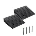 Rubber Car Curb Ramp, 6" Rise Height , Heavy-Duty 7000lbs Capacity ...