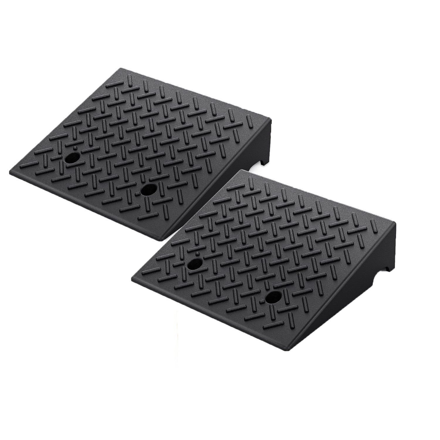Rubber Car Curb Ramp, 6" Rise Height , Heavy-Duty 7000lbs Capacity ...