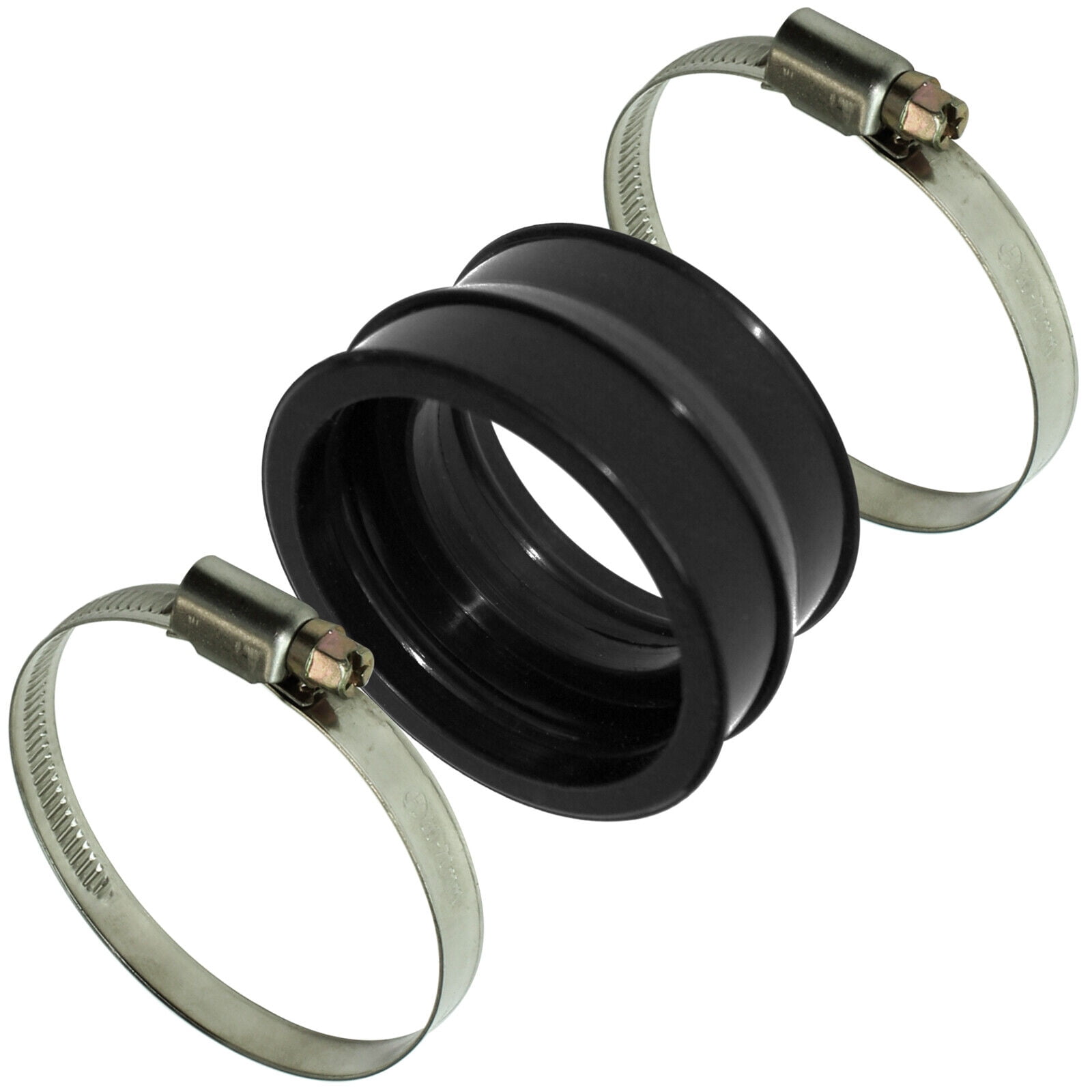 Rubber Carb Boot Flange W/Clamps for Can-Am Bombardier 420267240 ...