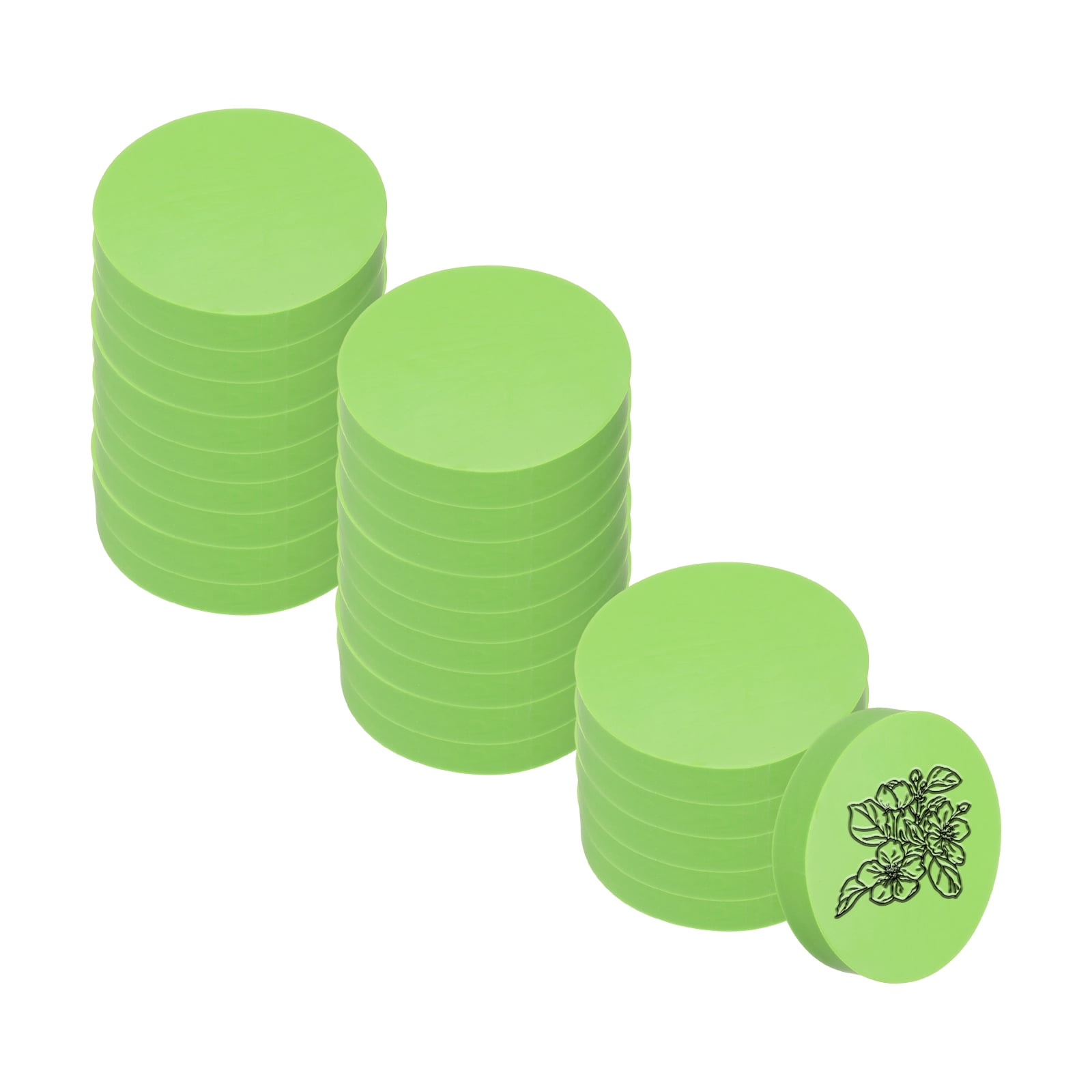 Rubber Carving Blocks, Soft Linoleum Art Carving Block Round Crafts ...