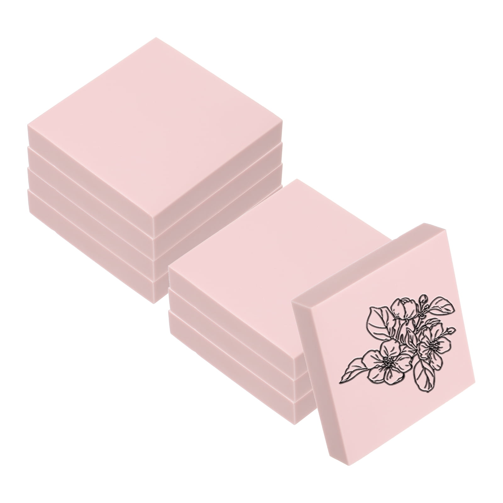 Rubber Carving Blocks, Soft Linoleum Art Carving Block Square Crafts ...