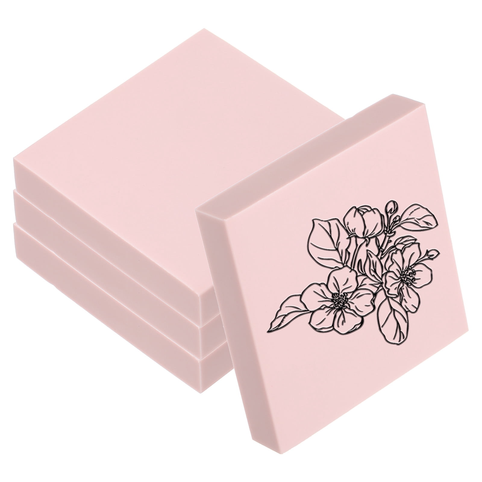 Rubber Carving Blocks Soft Linoleum Art Carving Block Square Crafts ...