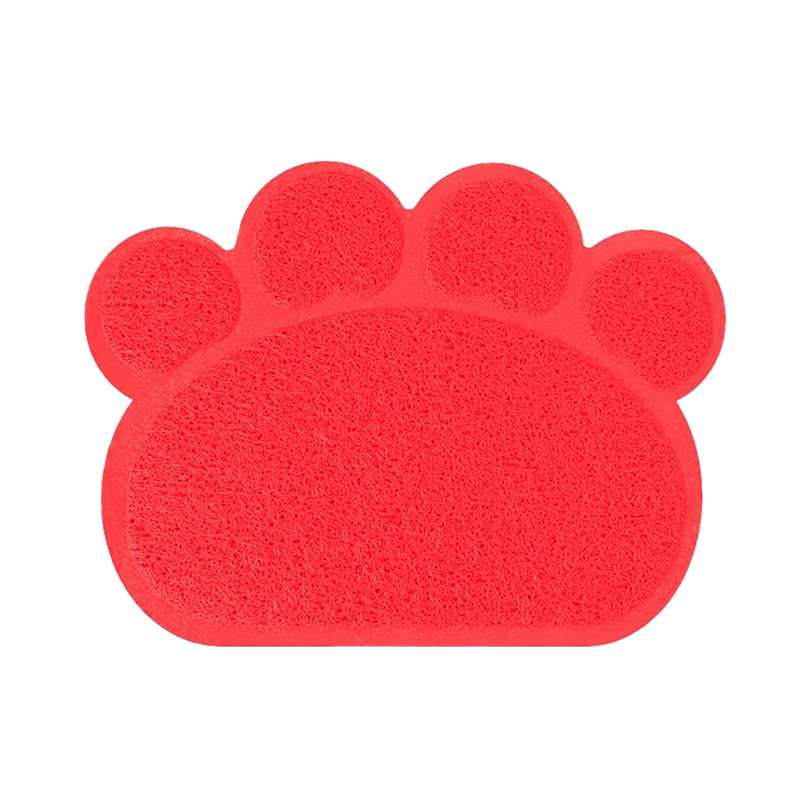 Rubber Cat Litter Mat - 5-Color Options, Non- & Washable - Trap Scatter ...