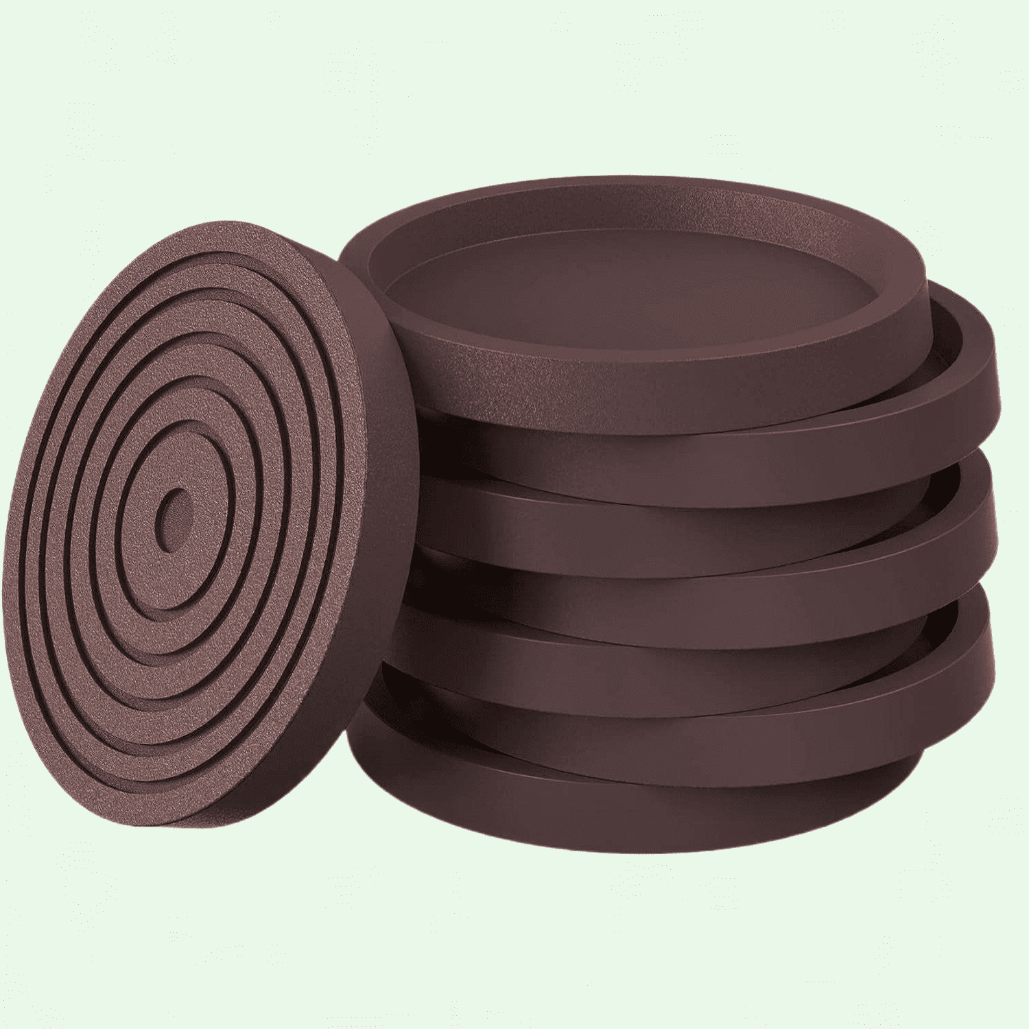 Rubber Chair Leg Tips Caps, 2" x 2", Set of 12, Furniture Foot Table ...