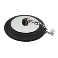 Rubber Choke Bathtub Drain Stopper with Chain Bath Plug Drain Tub ...