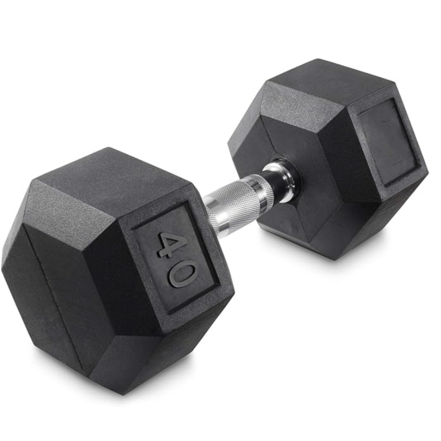 Rubber Coated Hex Dumbbell Hand Weights - Walmart.com