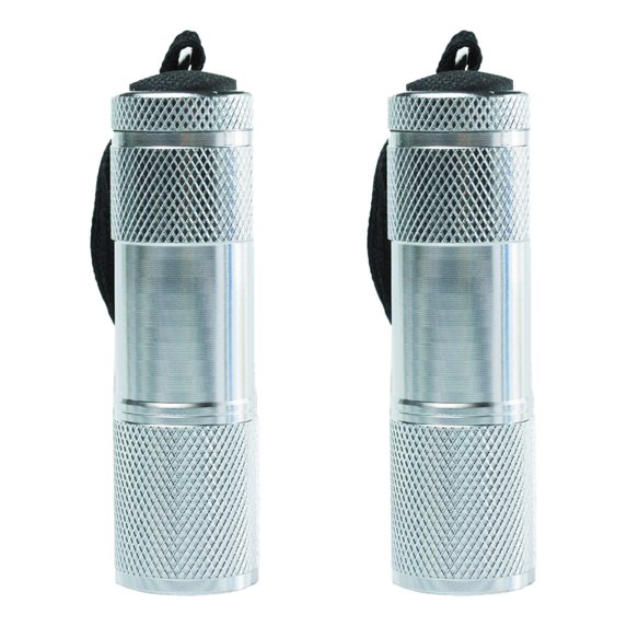Rubber Coated Small Flashlights with Straps Portable Handy Lights for ...