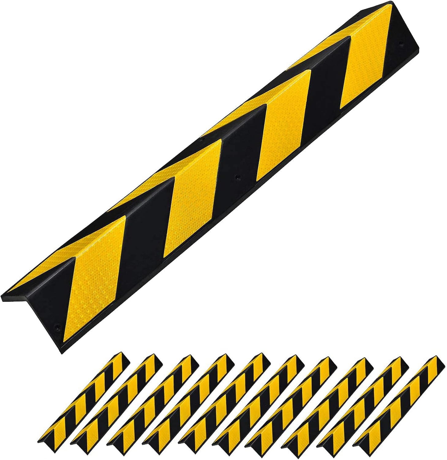 Rubber Corner Guards 30" for Parking Columns and Garage Walls L-Shaped ...