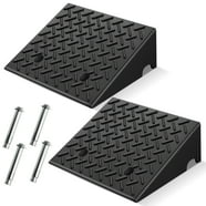 2 Pack 7" inch Rise Height Driveway Curb Ramps, Car Ramps, Motorcycle ...