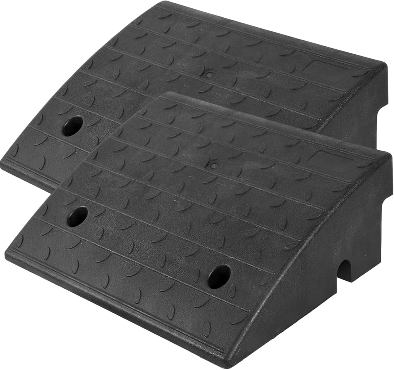 Rubber Curb ramp,5/6/7" Rise Height 2 Pack,Heavy-Duty 33069 lbs ...