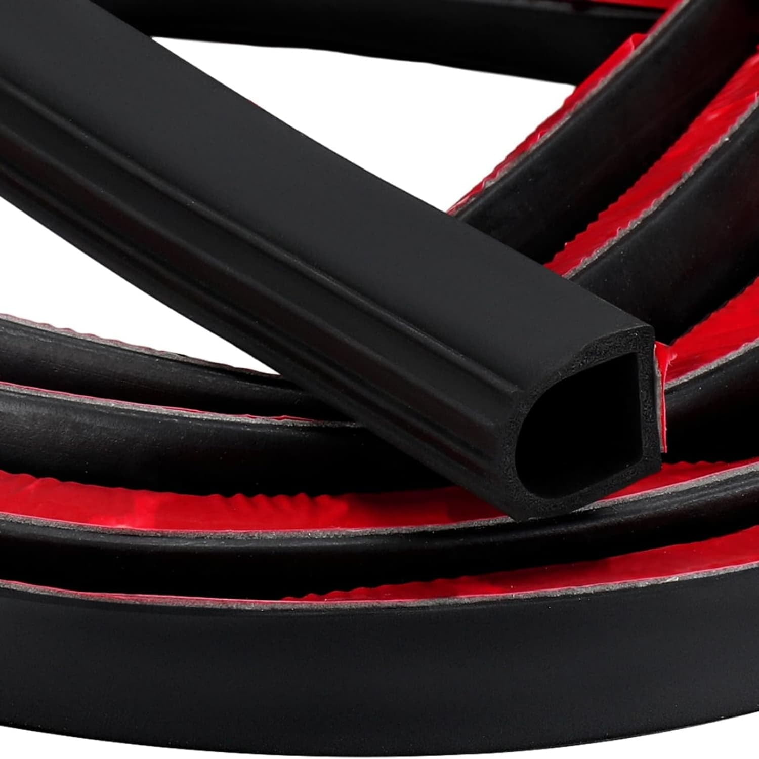 Rubber D Shape Door Seal Strip 1" RV Slide Out Seal Self Adhesive EPDM ...