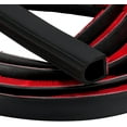 Rubber D Shape Door Seal Strip 1" RV Slide Out Seal Self EPDM Rubber ...