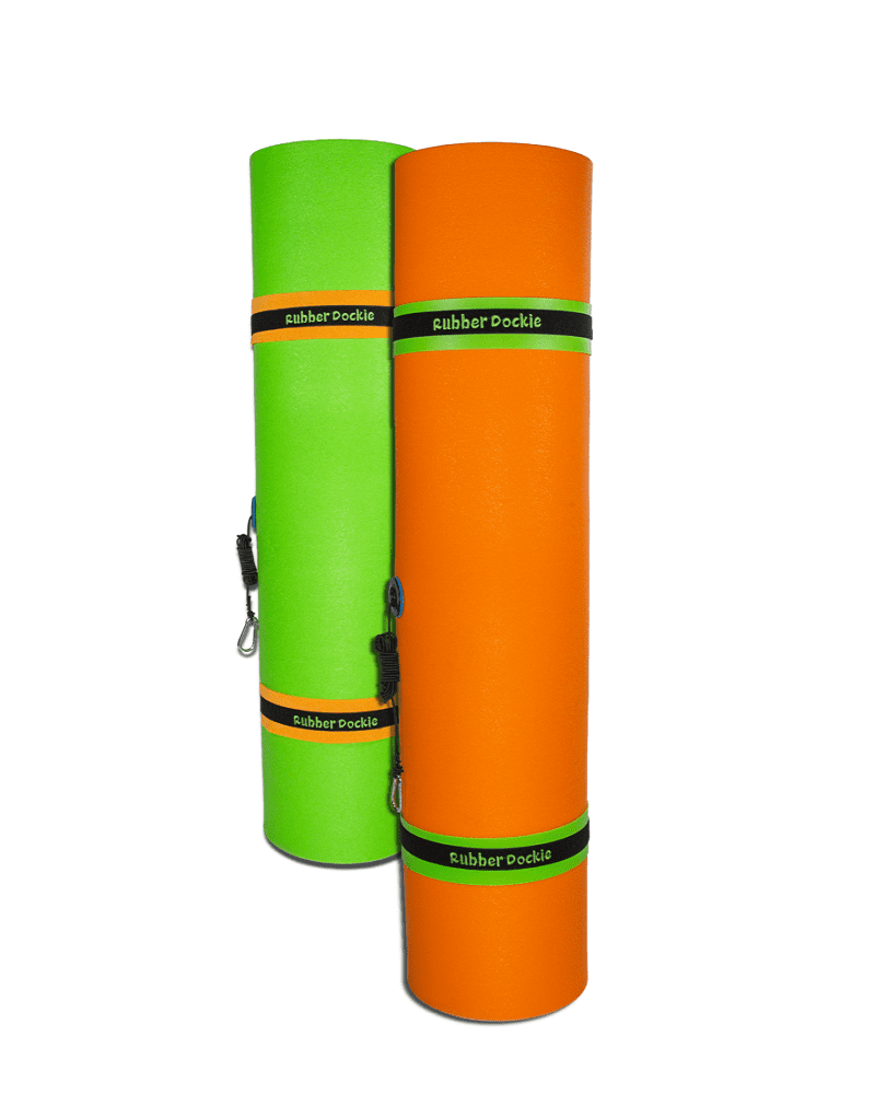 Rubber Dockie 9x5 Floating Foam Water Mat Lily Pad for Boats Lakes ...