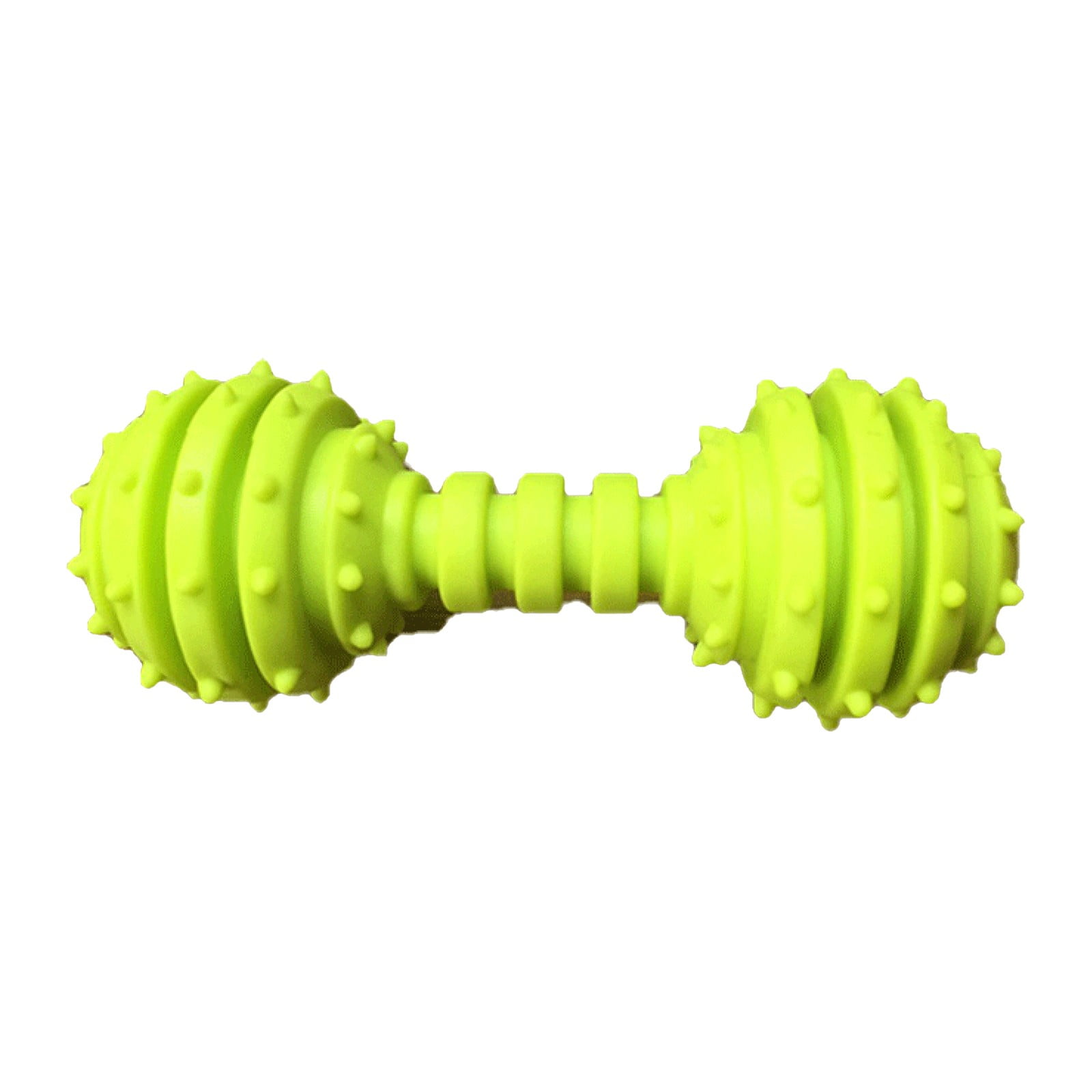 Rubber Dog Chew Toy - Natural Rubber, Textured Bumps, for Teething ...