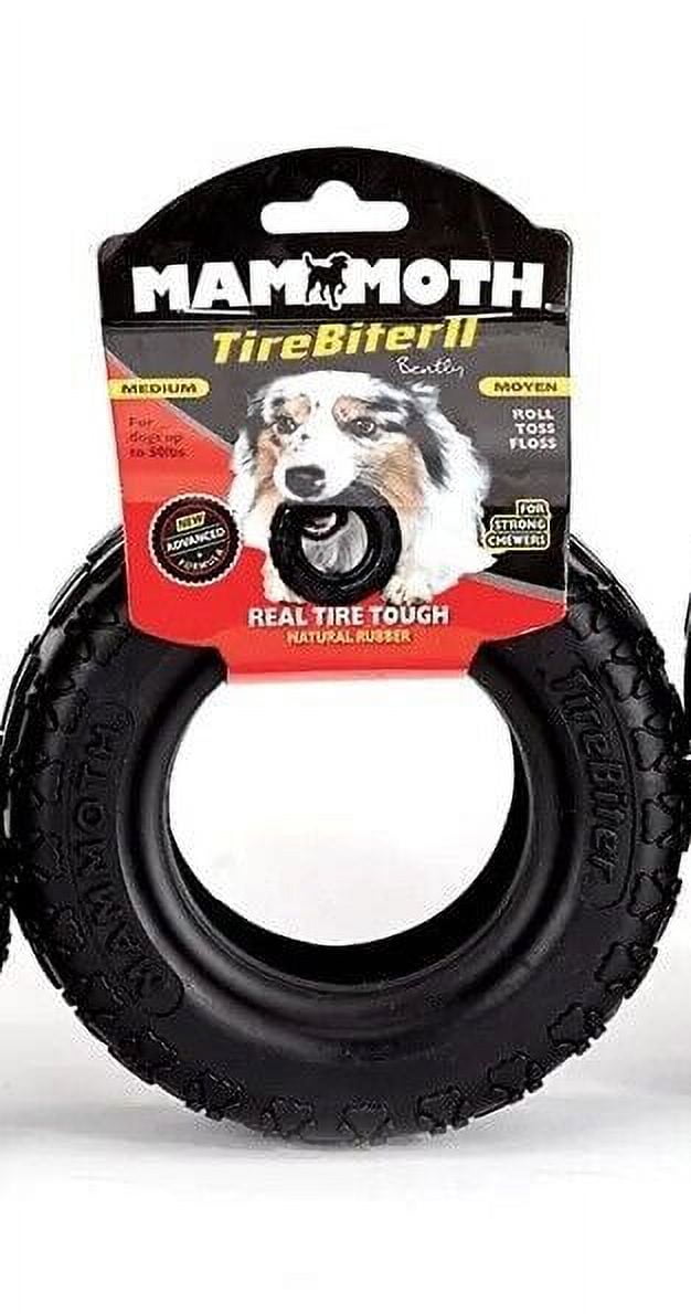 Rubber Dog Toy Tire Biter Rugged Toss Tug Durable Advanced Material ...