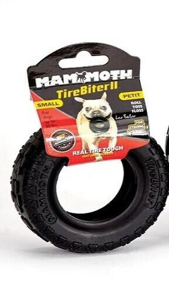 Rubber Dog Toy Tire Biter Rugged Toss Tug Durable Advanced Material ...