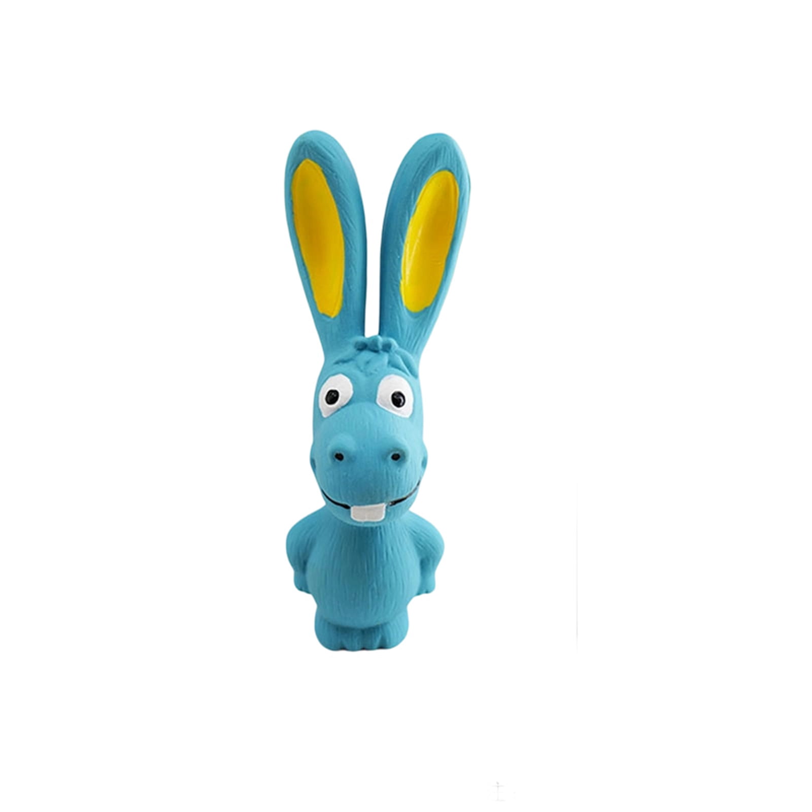 Rubber Donkey Squeaky Dog Toys for Small, Medium or Large Pet Breeds ...