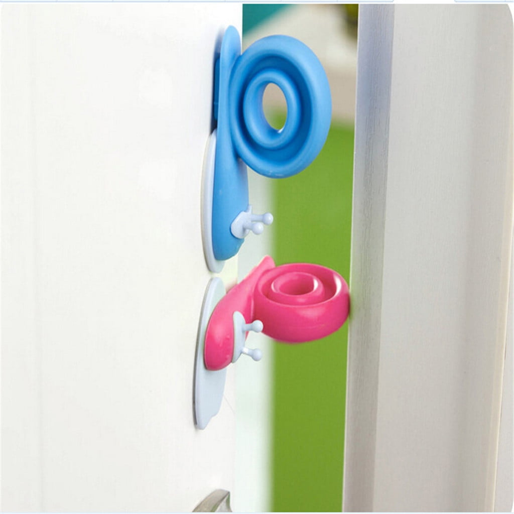 Rubber Door Stopper Stop Wedge Security Snail Shape Protection ...