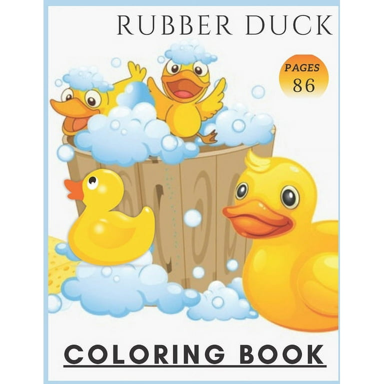 rubber duck coloring pages