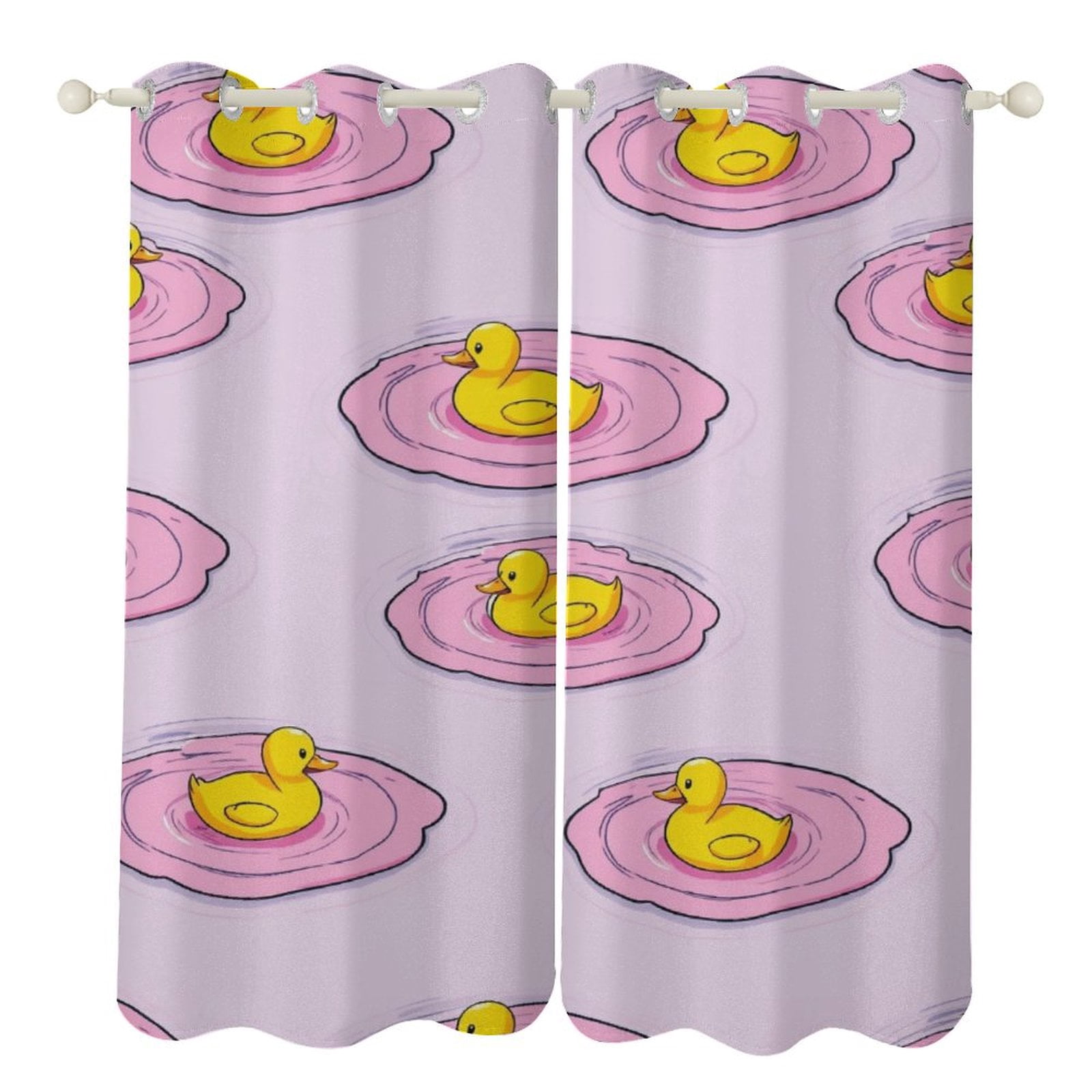 Rubber Duck Curtain for Living Room Bedroom Set Design High Quality ...
