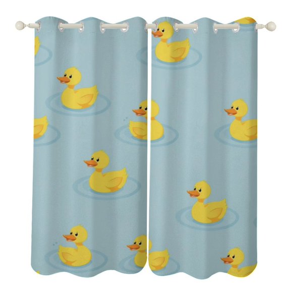 Rubber Duck Curtain for Living Room Bedroom Set Design High Quality ...