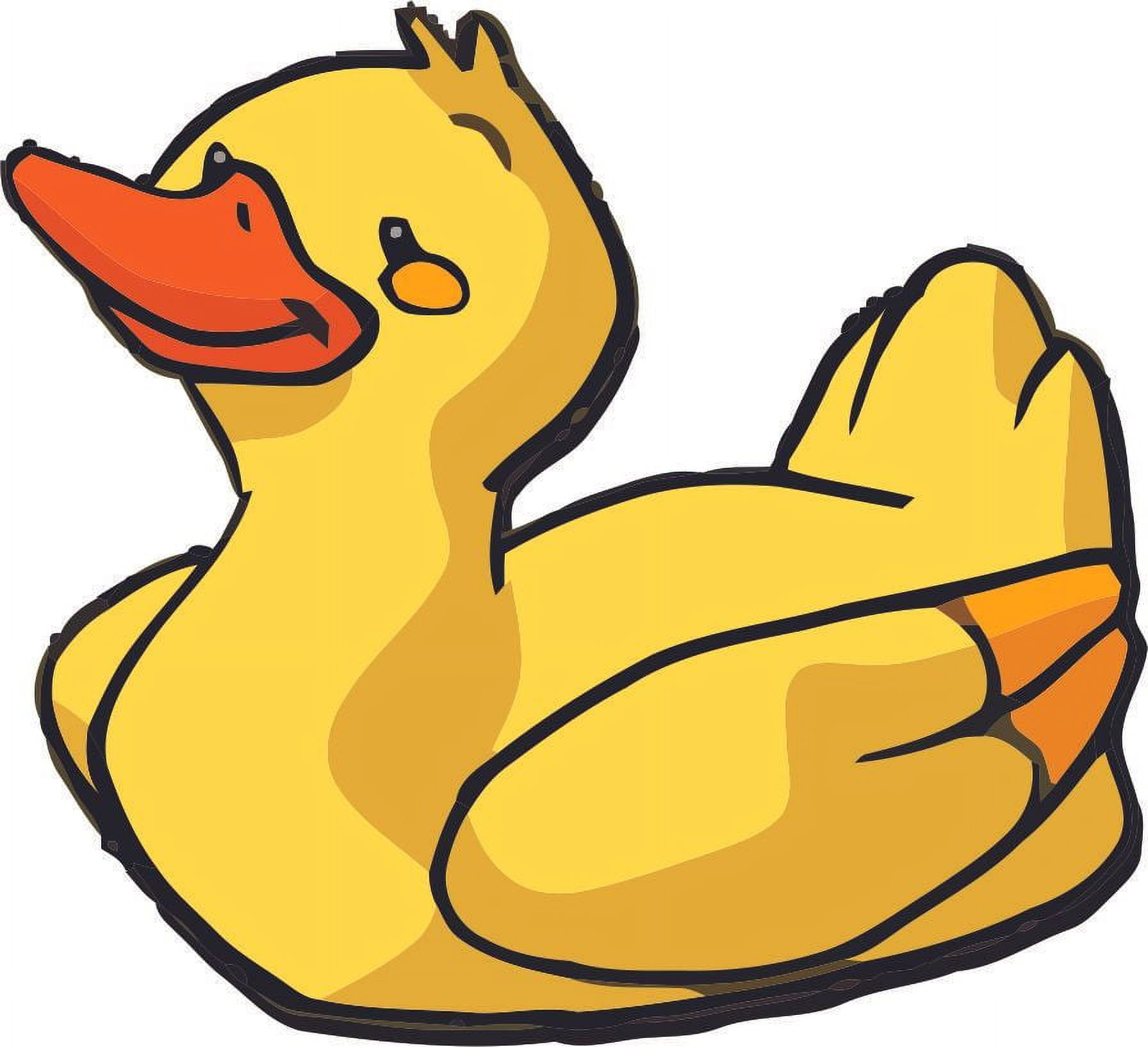 Rubber Duck Ducks Swimming Wall Decals for Bedroom or Bathroom Bath ...