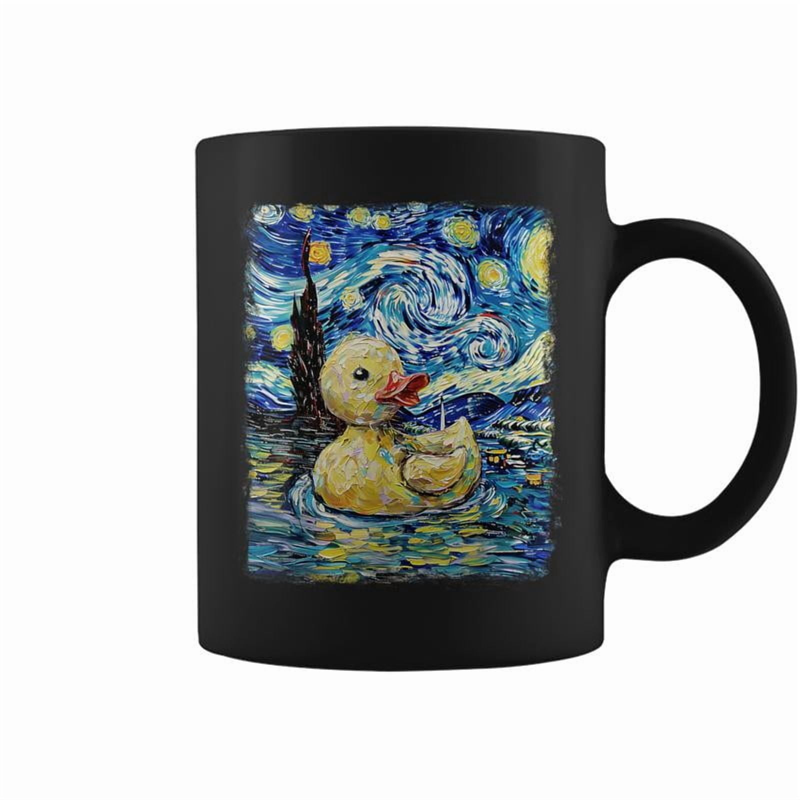 Rubber Duck Ducky Starry Night Painting Coffee Mugs - Walmart.com