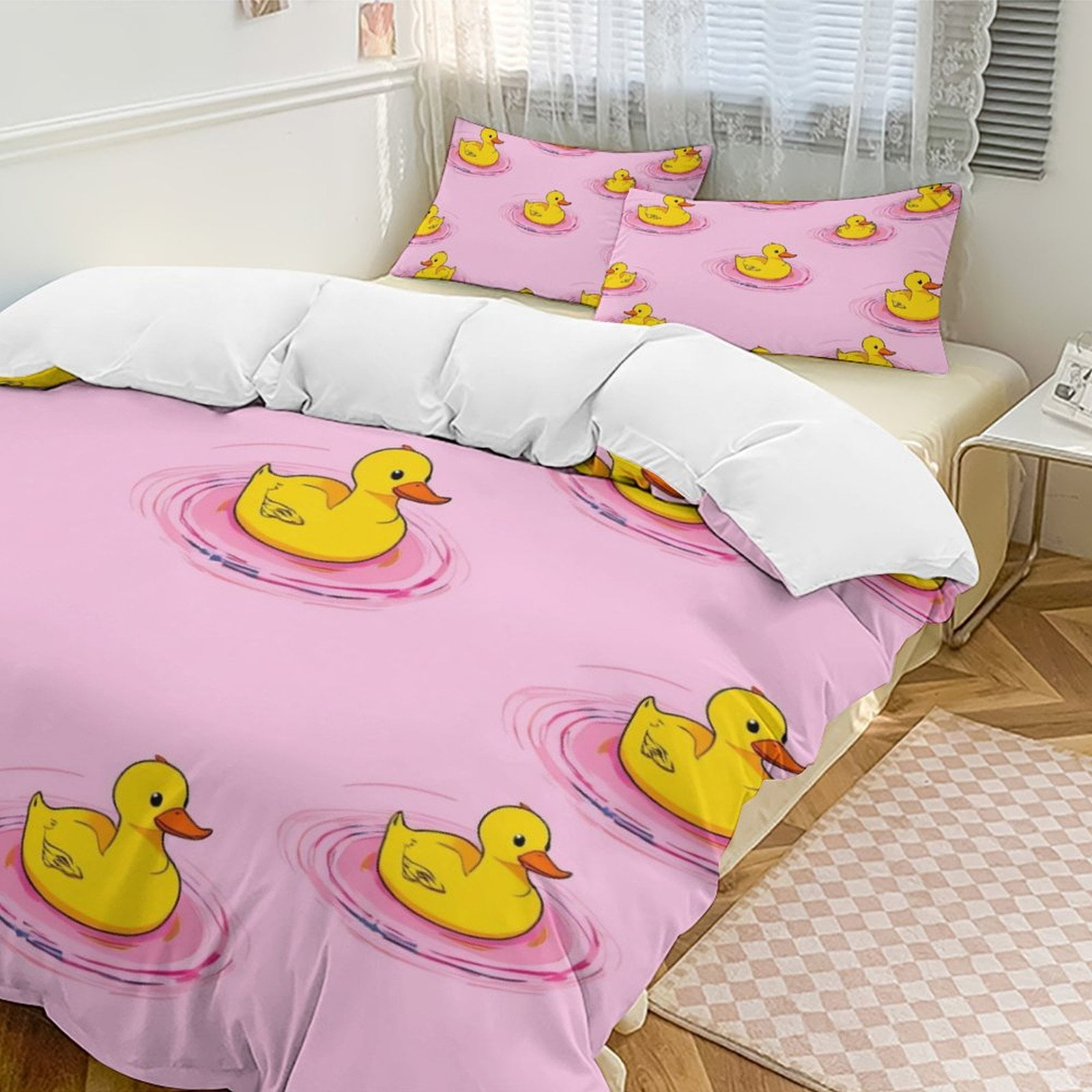 Rubber Duck Duvet Cover Bedding Set for Boys Kids Women Men Modern ...