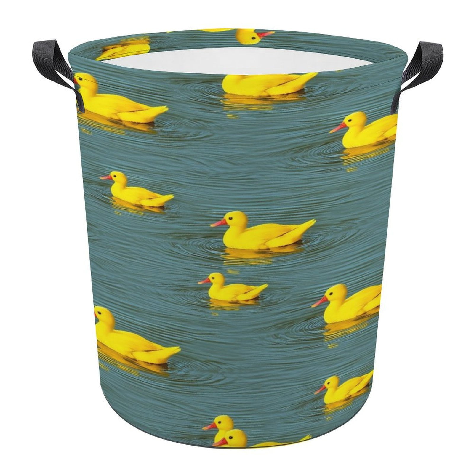 Rubber Duck Folding Laundry Basket Storage Bin Large Hamper Collapsible ...