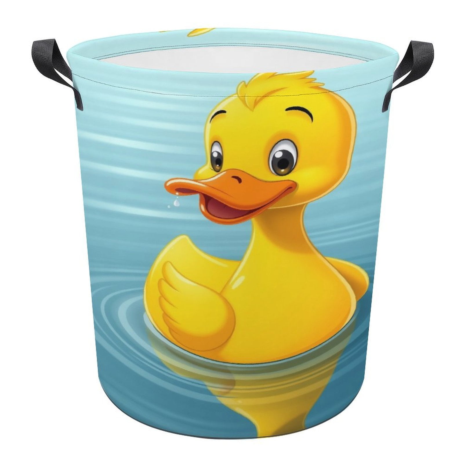 Rubber Duck Folding Laundry Basket Storage Bin Large Hamper Collapsible ...