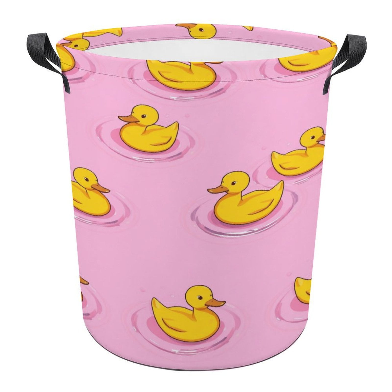 Rubber Duck Folding Laundry Basket Storage Bin Large Hamper Collapsible ...