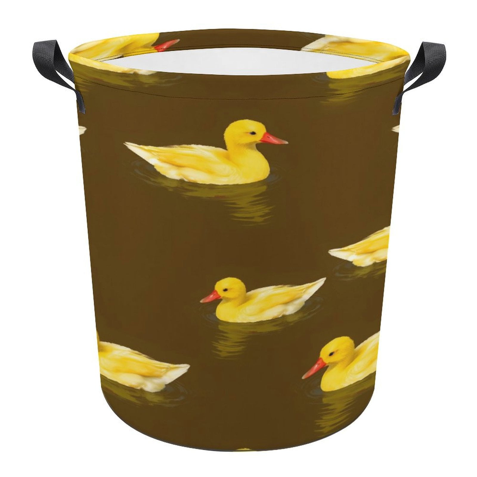 Rubber Duck Folding Laundry Basket Storage Bin Large Hamper Collapsible ...
