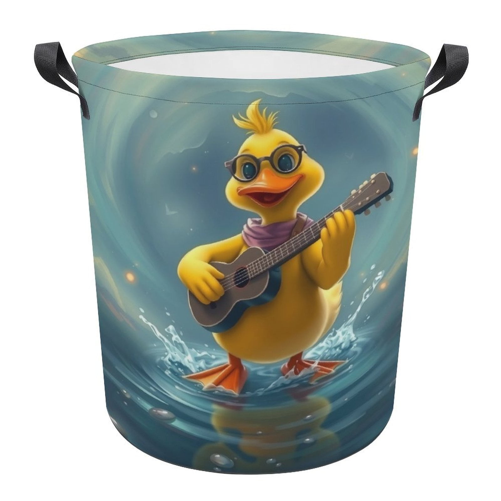 Rubber Duck Laundry Basket Foldable Large Clothes Storage Bin Baby ...