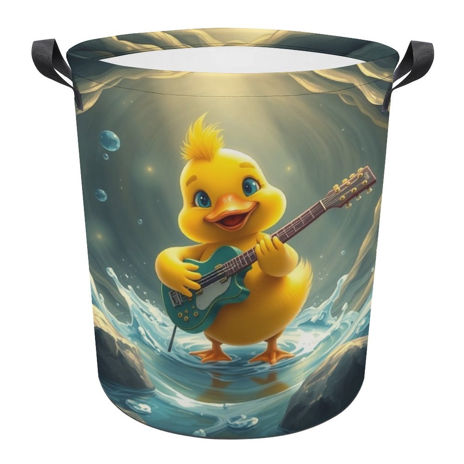 Rubber Duck Laundry Basket Foldable Physical Culture Clothes Hamper for ...
