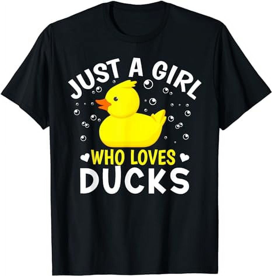 Rubber Duck Lover Just a Girl Who Loves Ducks T-Shirt - Walmart.com