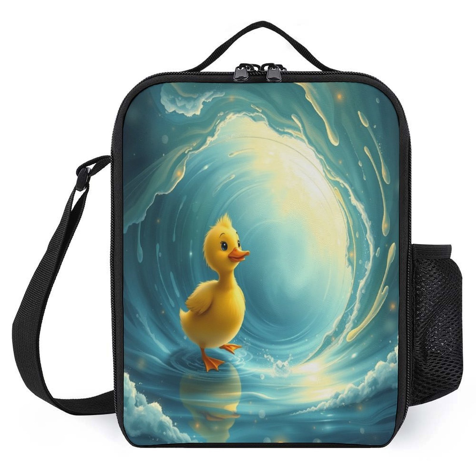 Rubber Duck Lunch Bag Cooler Warm Insulated Lunch Box School Food ...