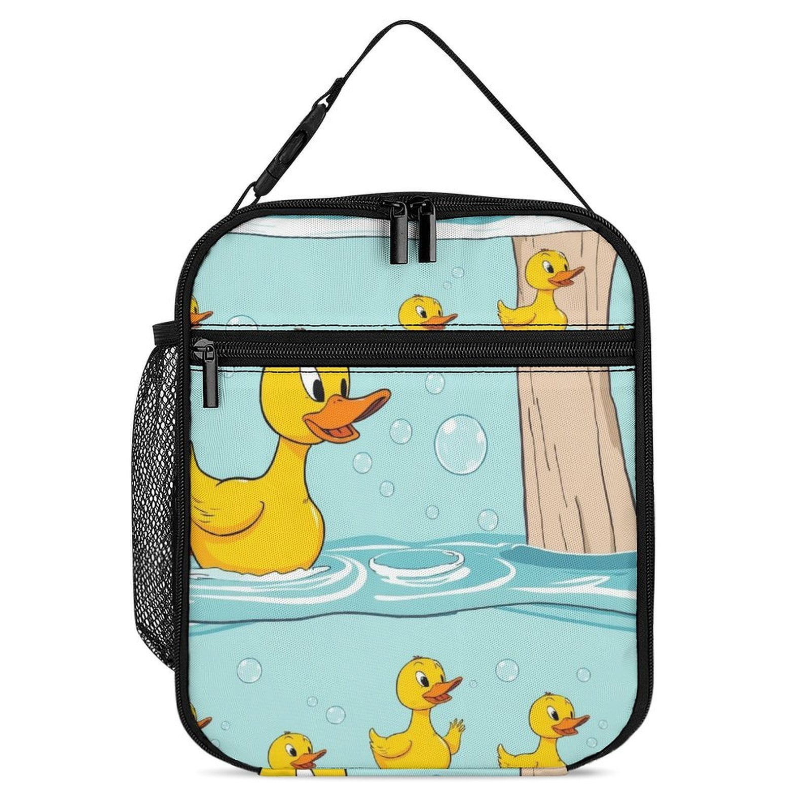 Rubber Duck Lunch Box Food Bag for Work Office Outdoor Picnic Meal Prep ...