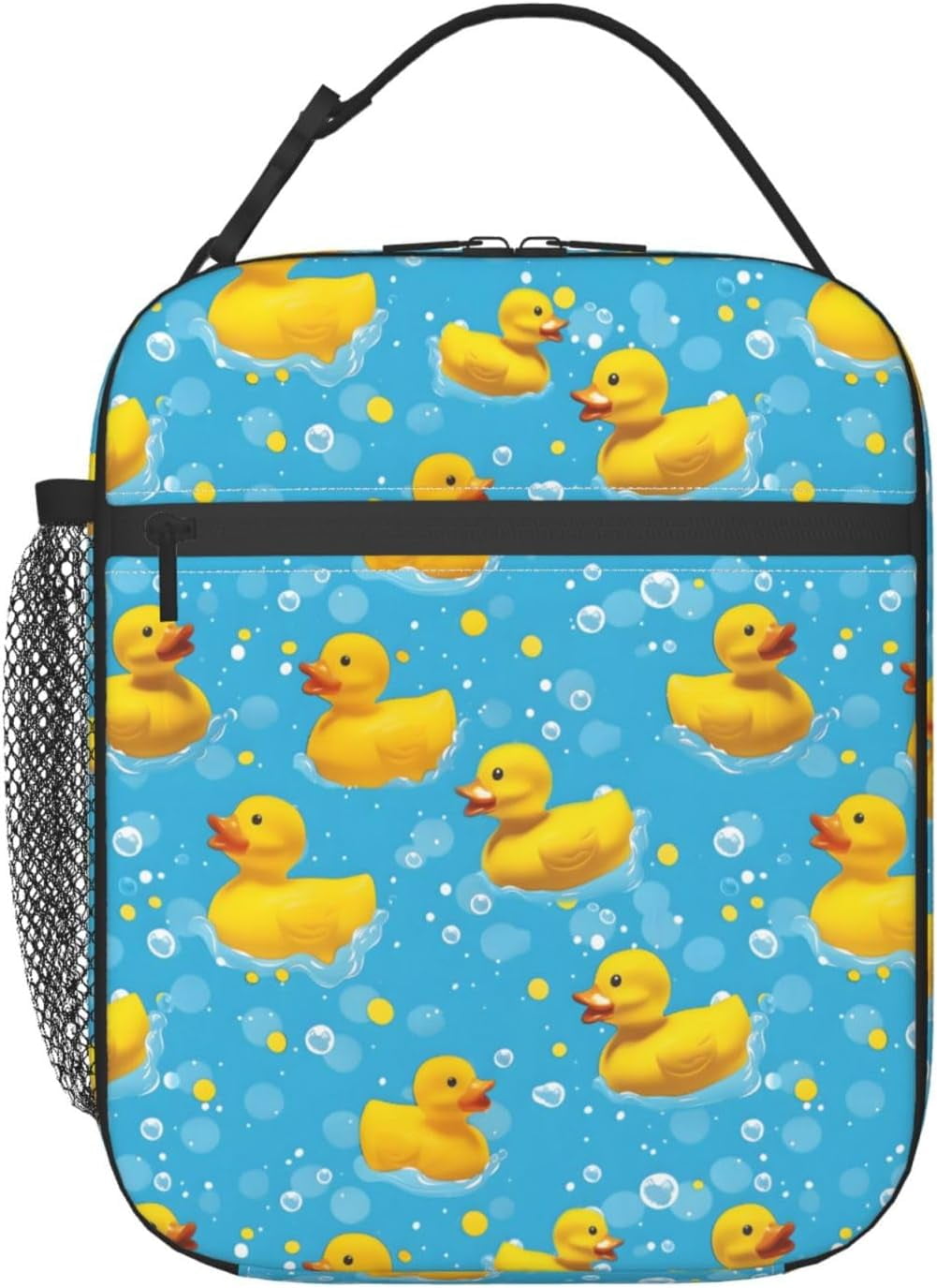Rubber Duck Lunch Box for,Playful Yellow Ducks Insulated Bag for ...