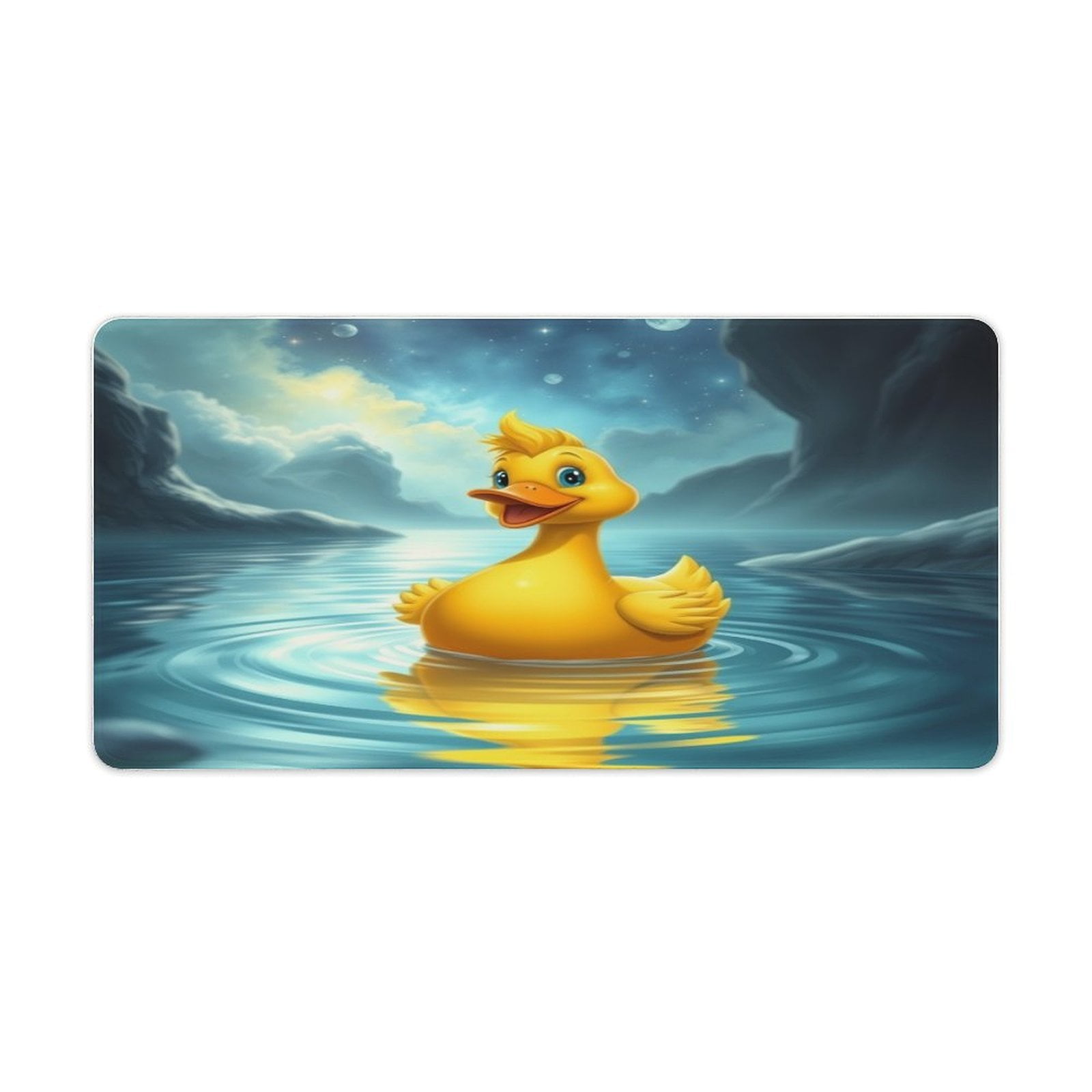 Rubber Duck Mouse Pad Large Anti-Slip Rubber Gaming Mouse Pad Durable ...